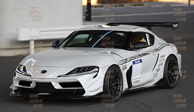 ings N-SPEC Front Bumper FRP + Carbon - GR Supra DB02 DB22 DB42 DB82 - RHDJapan